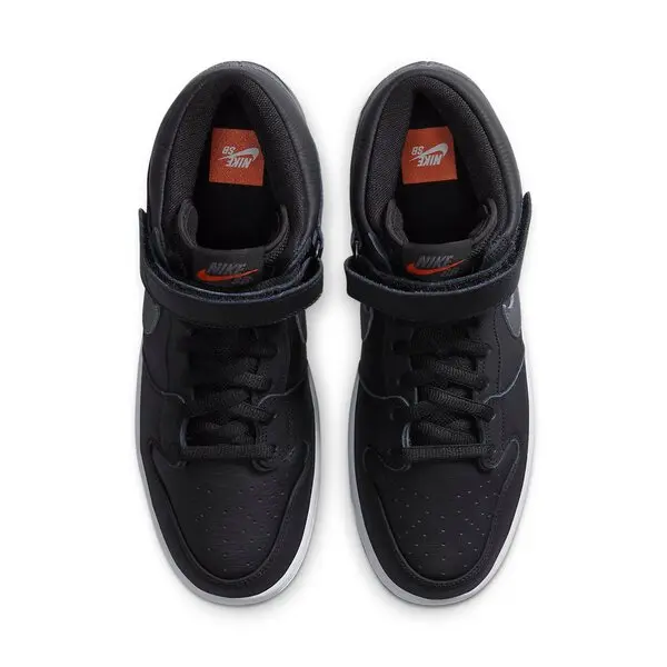 Nike Dunk Mid Pro Iso Sb 'orange Label' Sneakers - Black