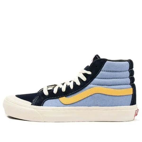 VANS Ua Og Style 138 Lx High Top Sneakers - Yellow/blue