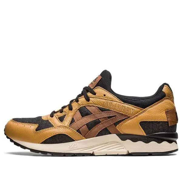 Asics Gel-lyte V "modern Patchwork" Sneakers - Brown/black