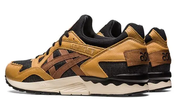 Asics Gel-lyte V "modern Patchwork" Sneakers - Brown/black