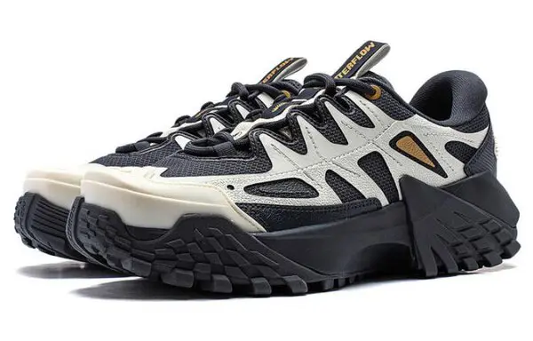 LI-NING Cf Linchuan Fw Sneakers - Black/white/tan
