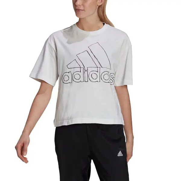 Adidas Big Logo T-shirt - White