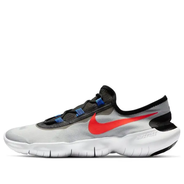 Nike Free Rn 5.0 2020 Athletic Sneakers - Grey/red