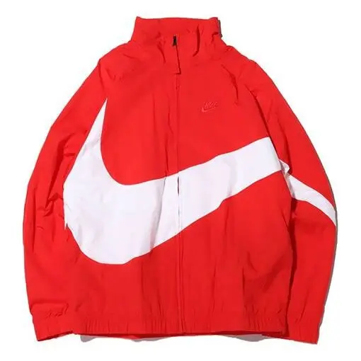 Nike Big Swoosh Sportswear Woven Jacket - Red