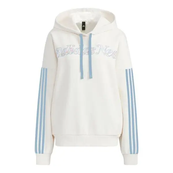 Adidas Neo W Ard Hdy Logo Hoodie - White