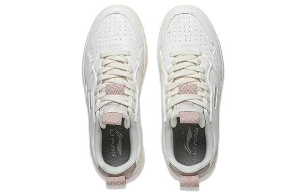 LI-NING Star Candy "smoke White" Sneakers - White/brown