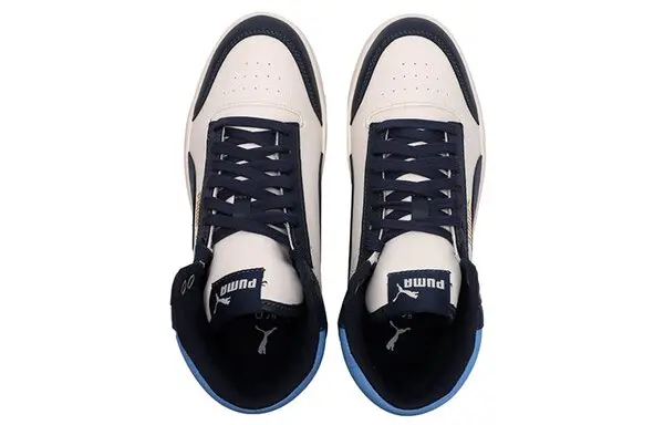 PUMA Shuffle Mid Casual Sneakers - Blue/white