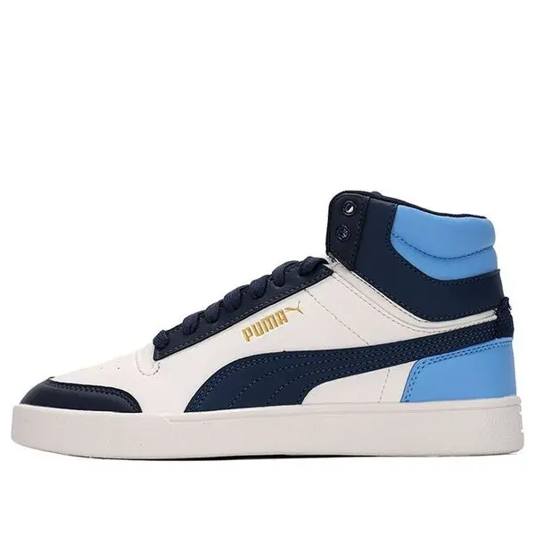 PUMA Shuffle Mid Casual Sneakers - Blue/white