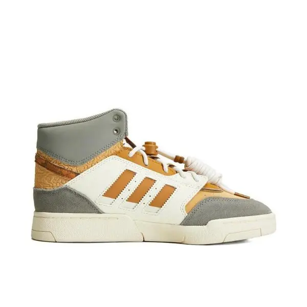 Adidas Originals Drop Step Xl High Top Sneakers - Cloud White/ivory Grey