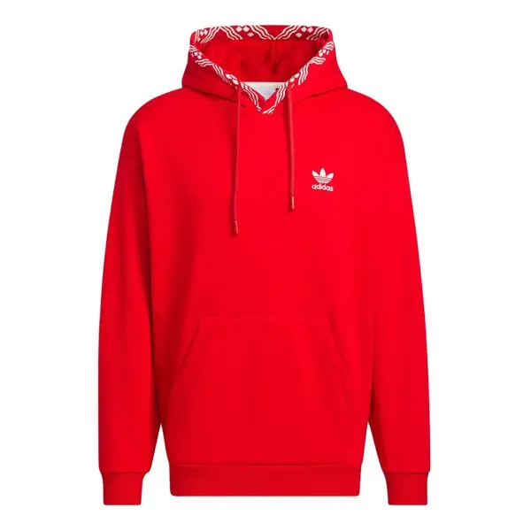 Adidas Originals X Feifei Ruan Graphic Hoodies Asia Sizing - Red