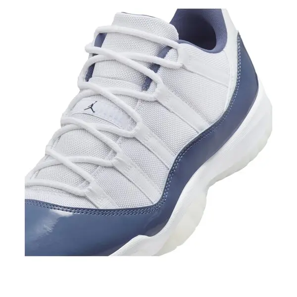 JORDAN Air Retro Low - White/midnight Navy/diffused Blue