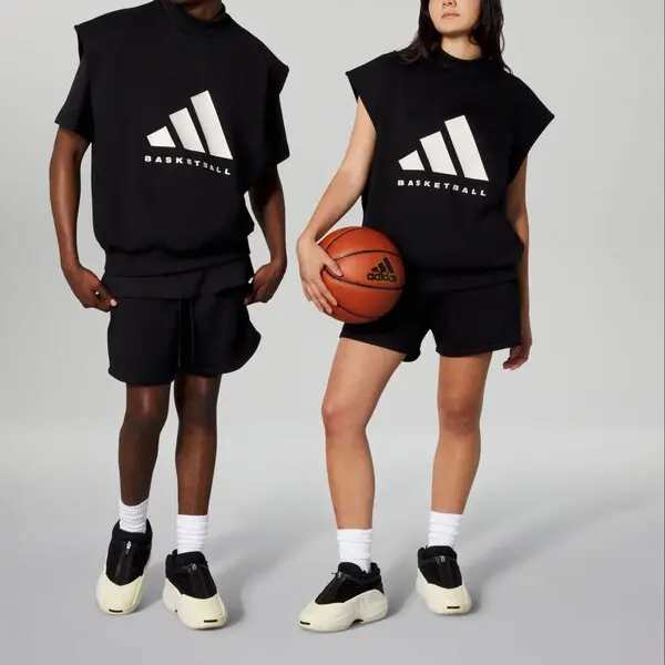 Adidas Sleeveless Basketball Sweatshirt