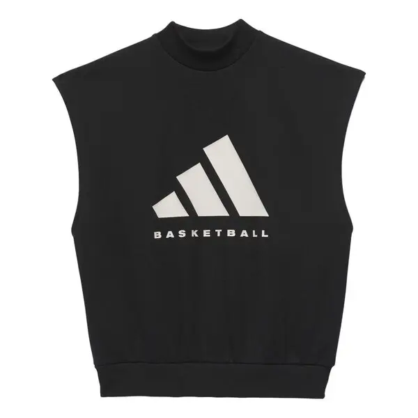 Adidas Sleeveless Sweatshirt - Black/talc