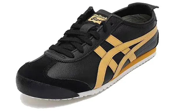Onitsuka Tiger Mexico 66 Low-top Sneakers - Black/yellow