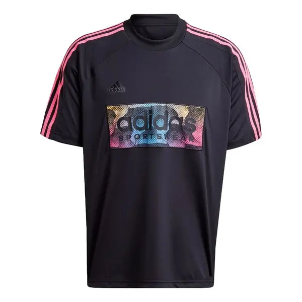 Adidas Tiro Mesh Applique Jersey - Black