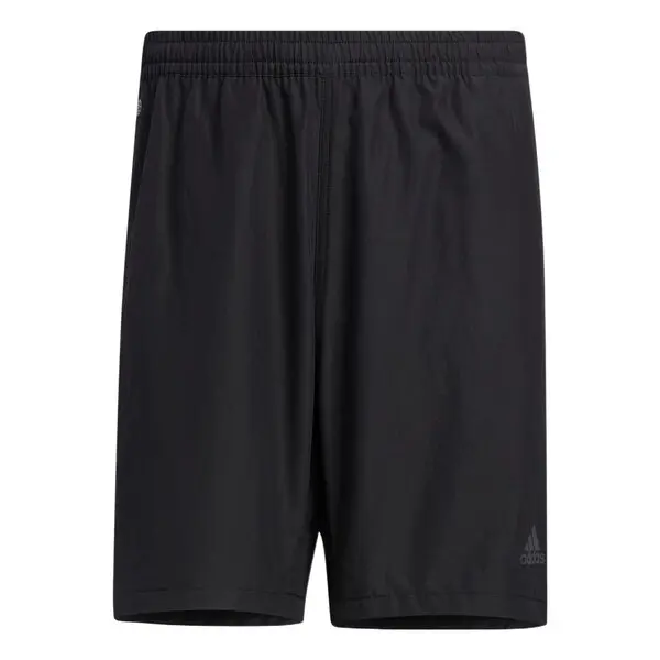 Adidas Solid Color Logo Printing Sports Shorts - Multi-color