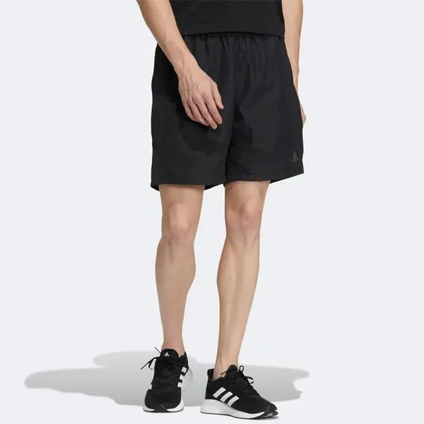 Adidas Solid Color Logo Printing Sports Shorts