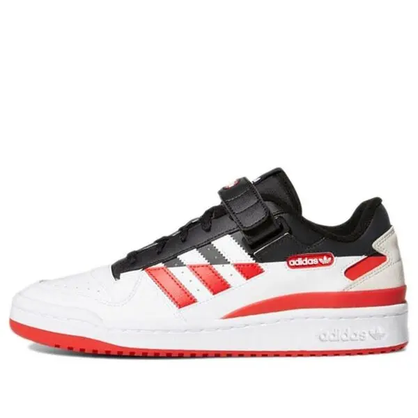 Adidas Forum Low Premium Sneakers - White/red/black