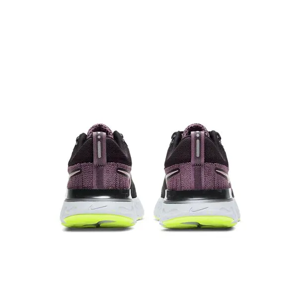 Nike React Infinity Run Flyknit 2 Athletic Sneakers - Purple/grey
