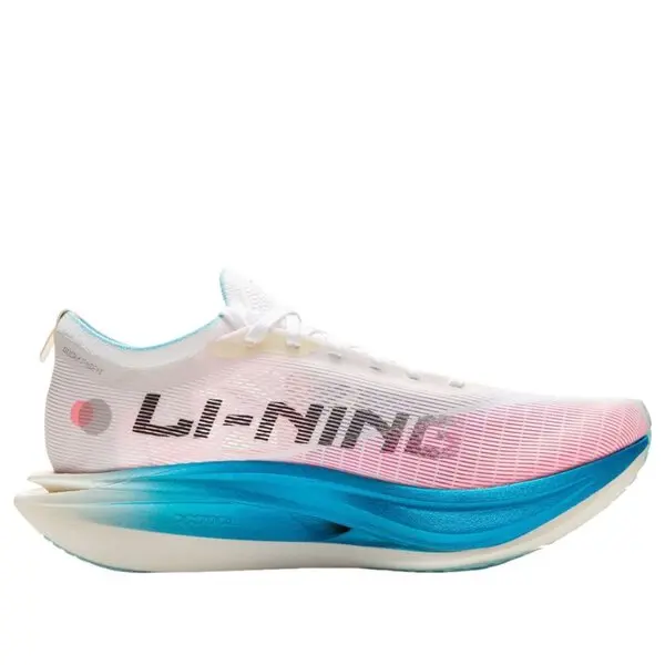LI-NING Feidian Elite Athletic Sneakers - White/pink
