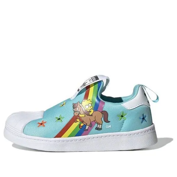 Adidas Superstar 360 X The Simpsons 'lisa And Her Pony' Slip-on Sneakers