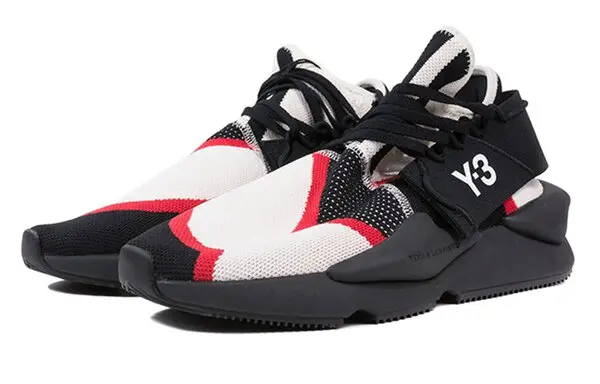 Adidas Y-3 Kaiwa Sneakers - Blackwhitered