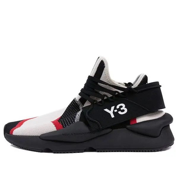 Adidas Y-3 Kaiwa Sneakers - Blackwhitered