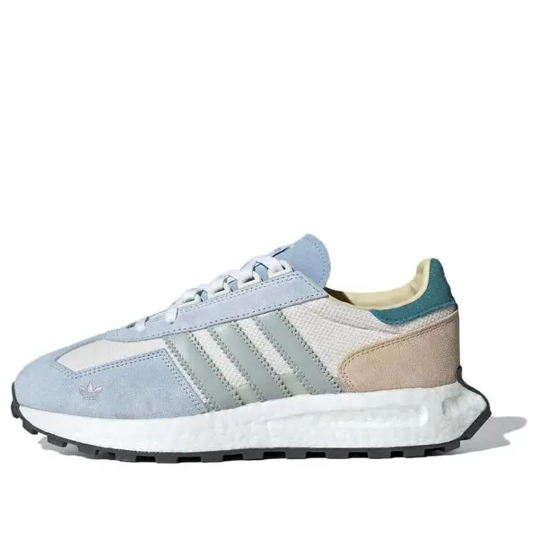 Adidas Originals Boost Sneakers - Blue/white/beige