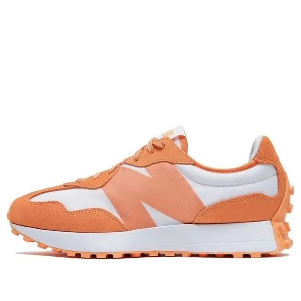 NEW BALANCE 327 Sneakers - Orange/white