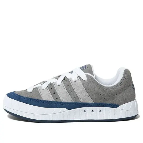 Adidas Human Made X Adimatic Low Top Sneakers - Gray/blue