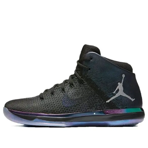 JORDAN 31 All-star High Top Sneakers - Black/mtllc Silver-black