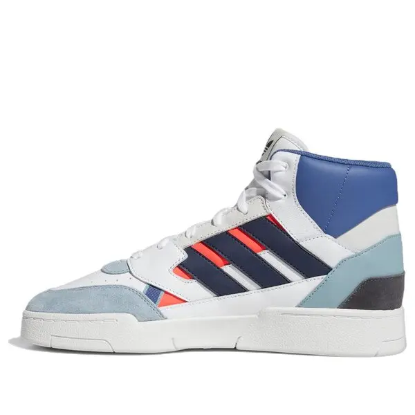 Adidas Originals Drop Step High Top Sneakers - Blue/navy/cloud White