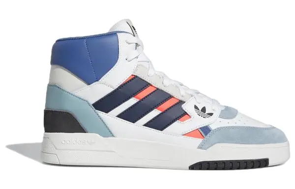 Adidas Originals Drop Step High Top Sneakers - Blue/navy/cloud White