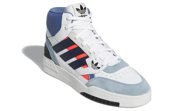 Adidas Originals Drop Step High Top Sneakers - Blue/navy/cloud White
