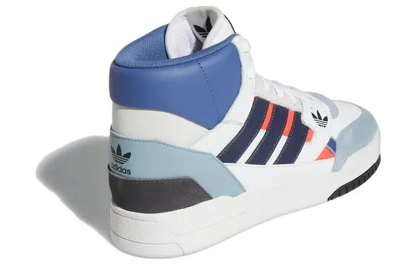 Adidas Originals Drop Step High Top Sneakers - Blue/navy/cloud White