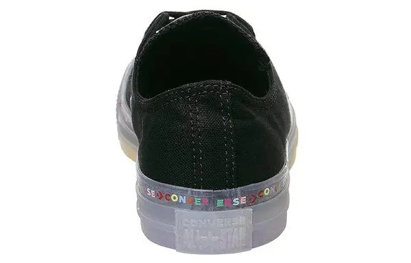 CONVERSE Chuck Taylor All Star Low Top Rainbow Sneakers - Black
