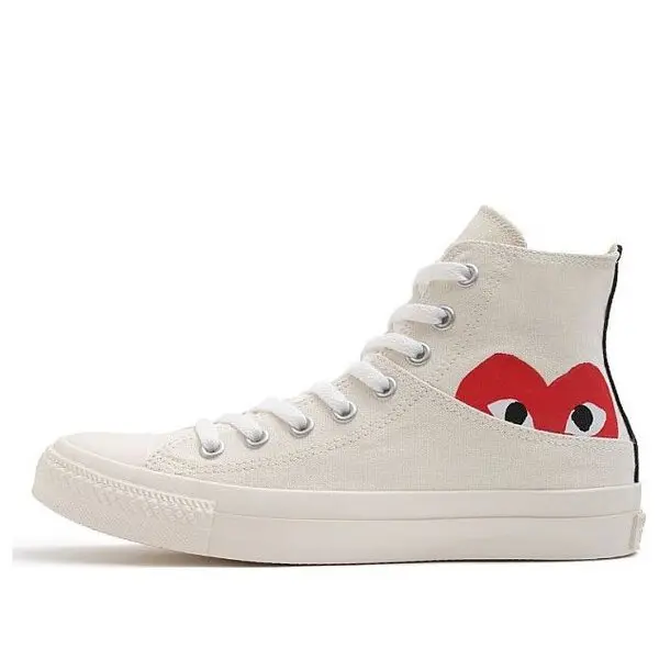 CONVERSE X Comme Des Garçons Play Chuck 70 Hi High Top Sneakers