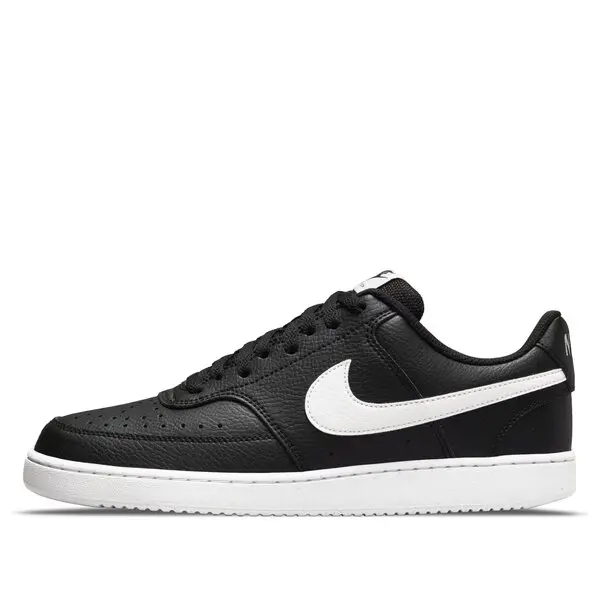 Nike Court Vision Low Next Nature Sneakers - Black/white