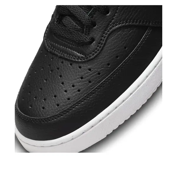 Nike Court Vision Low Next Nature Sneakers - Black/white