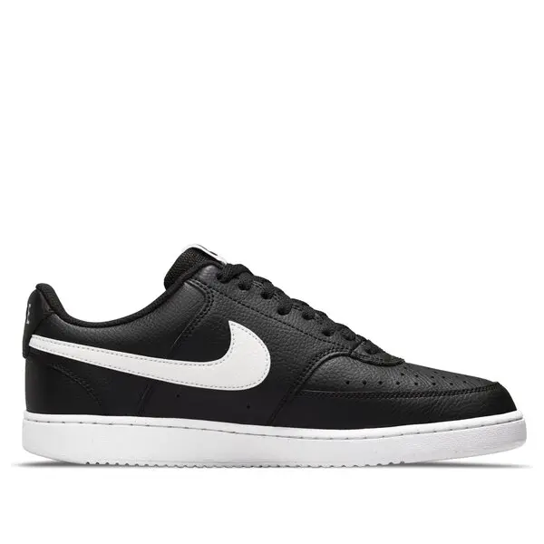 Nike Court Vision Low Next Nature Sneakers - Black/white