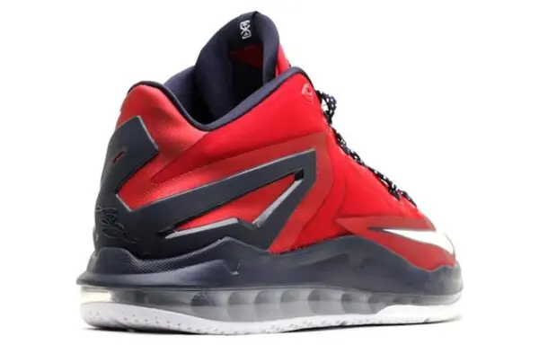 Nike Max Lebron 11 Low "independence Day" Sneakers - Red/white/black