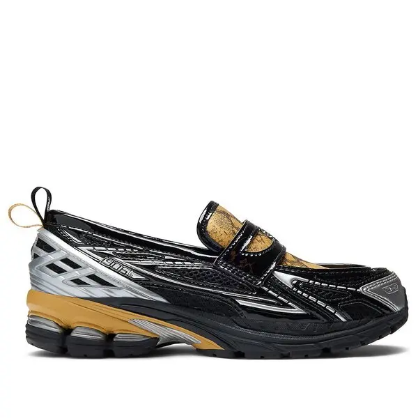 NEW BALANCE X Ganni 1906l Loafers - Black/fall Leaf/silver Metallic