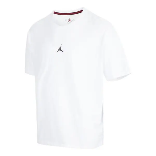 JORDAN Ss22 Logo Printing Sports Round Neck Short Sleeve White - Default Color