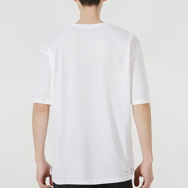 JORDAN Ss22 Logo Printing Sports Round Neck Short Sleeve White - Default Color