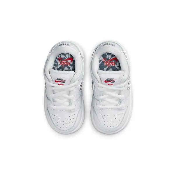 Nike X Oski Sb Dunk Low "great White Shark