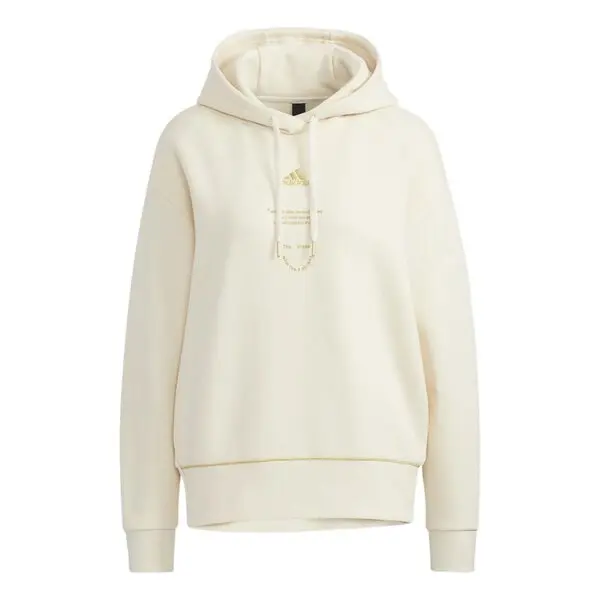 Adidas Adi Logo Hoodie - White