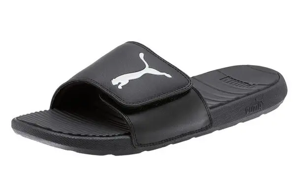 PUMA Cool Cat Sport Slides - Black/white
