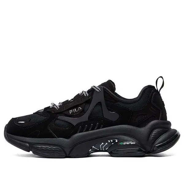 FILA FUSION Rjv Low Running Shoes Gs - Black