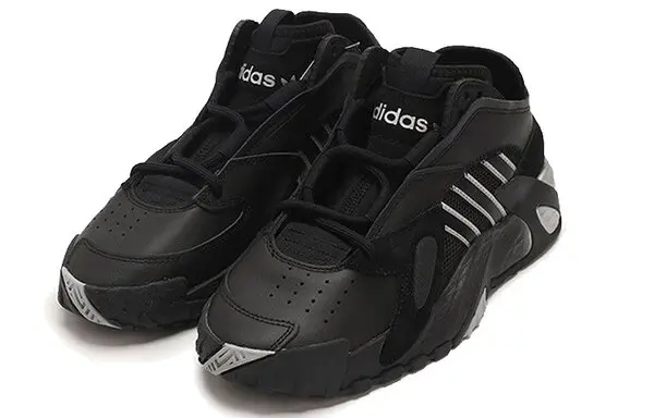 Adidas Streetball High Top Sneakers - Black/grey