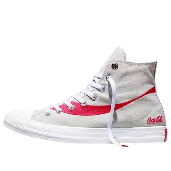 CONVERSE X Coca-cola Chuck Taylor All Star High Top Sneakers - Grey/white/red